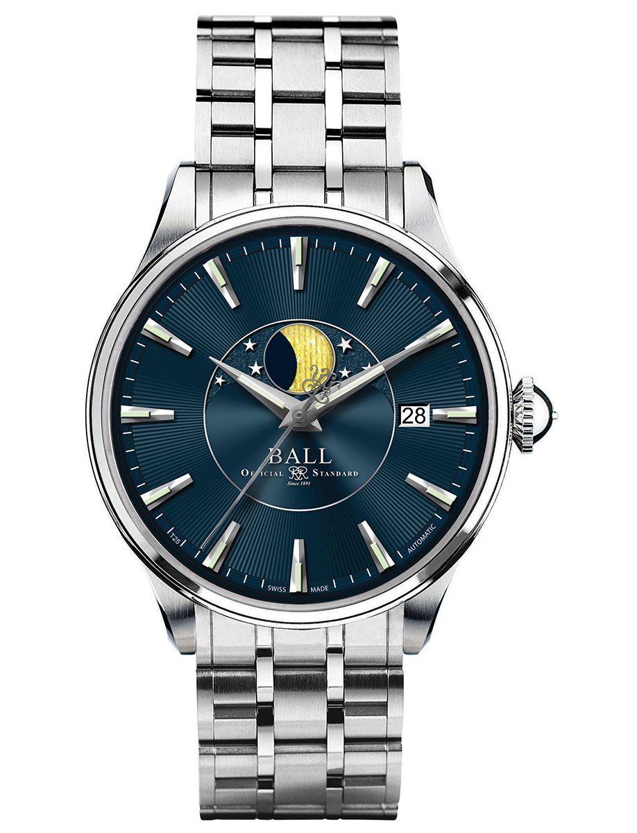 Ball Trainmaster Moon Phase | Feldmar Watch Co.