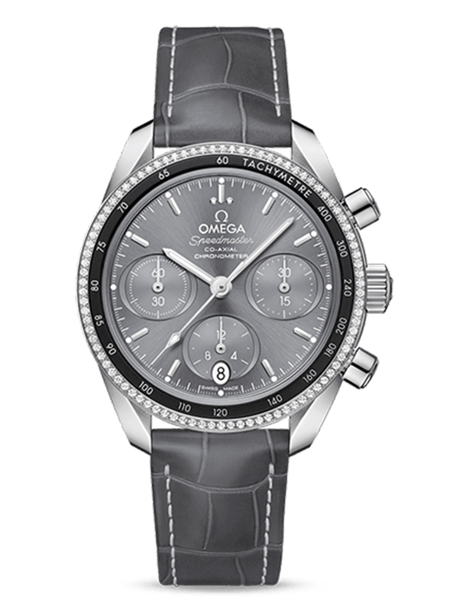 OMEGA Speedmaster Speedmaster 38 Co-Axial Chronograph 324.38.38.50.06 ...