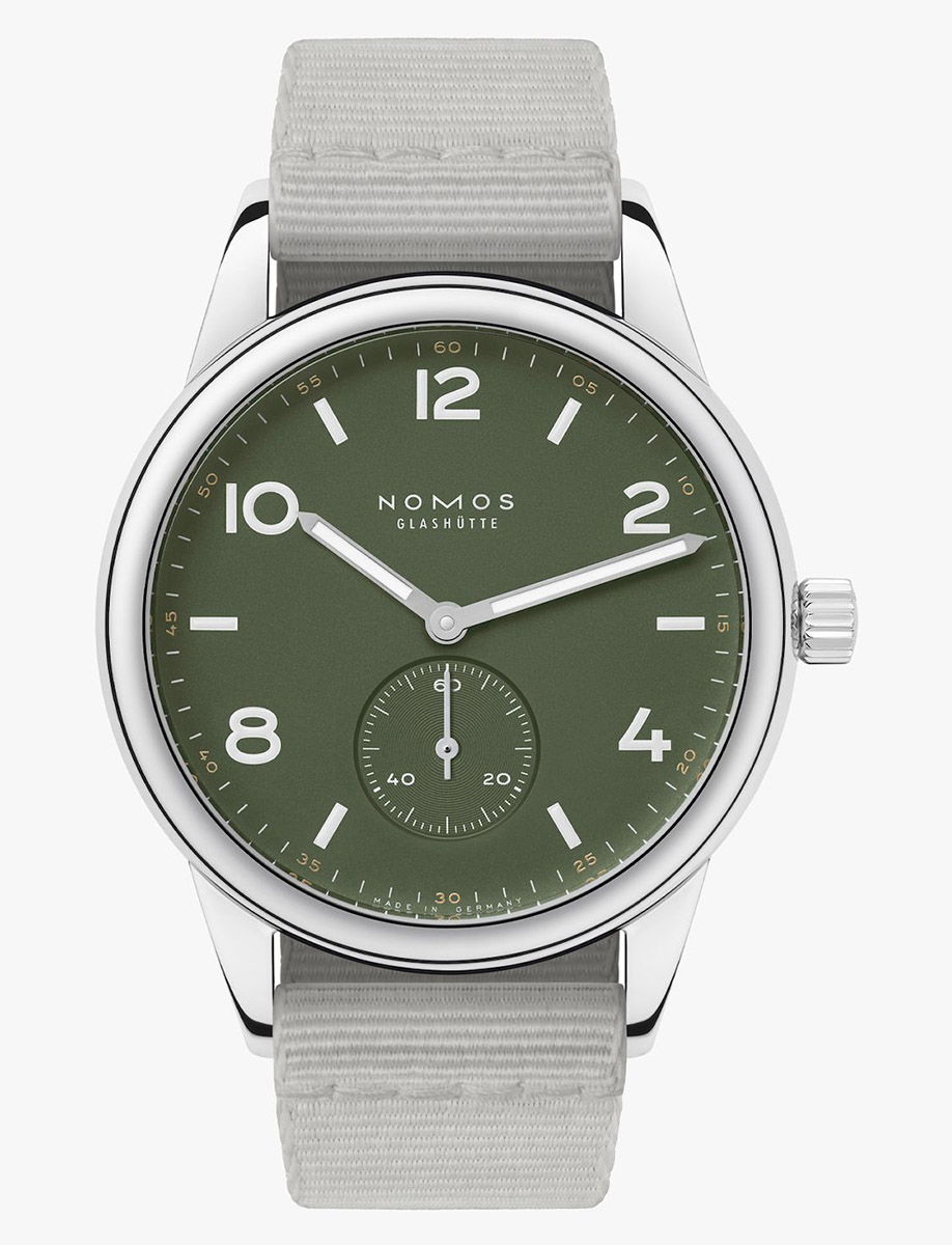 Club NOMOS Archived Club Automatic Olive | Feldmar Watch Co.