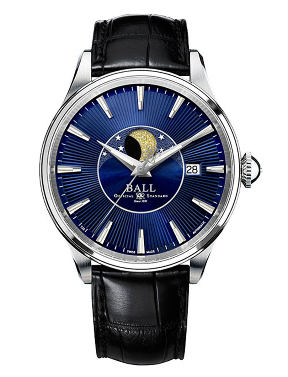 Ball Trainmaster Moon Phase | Feldmar Watch Co.