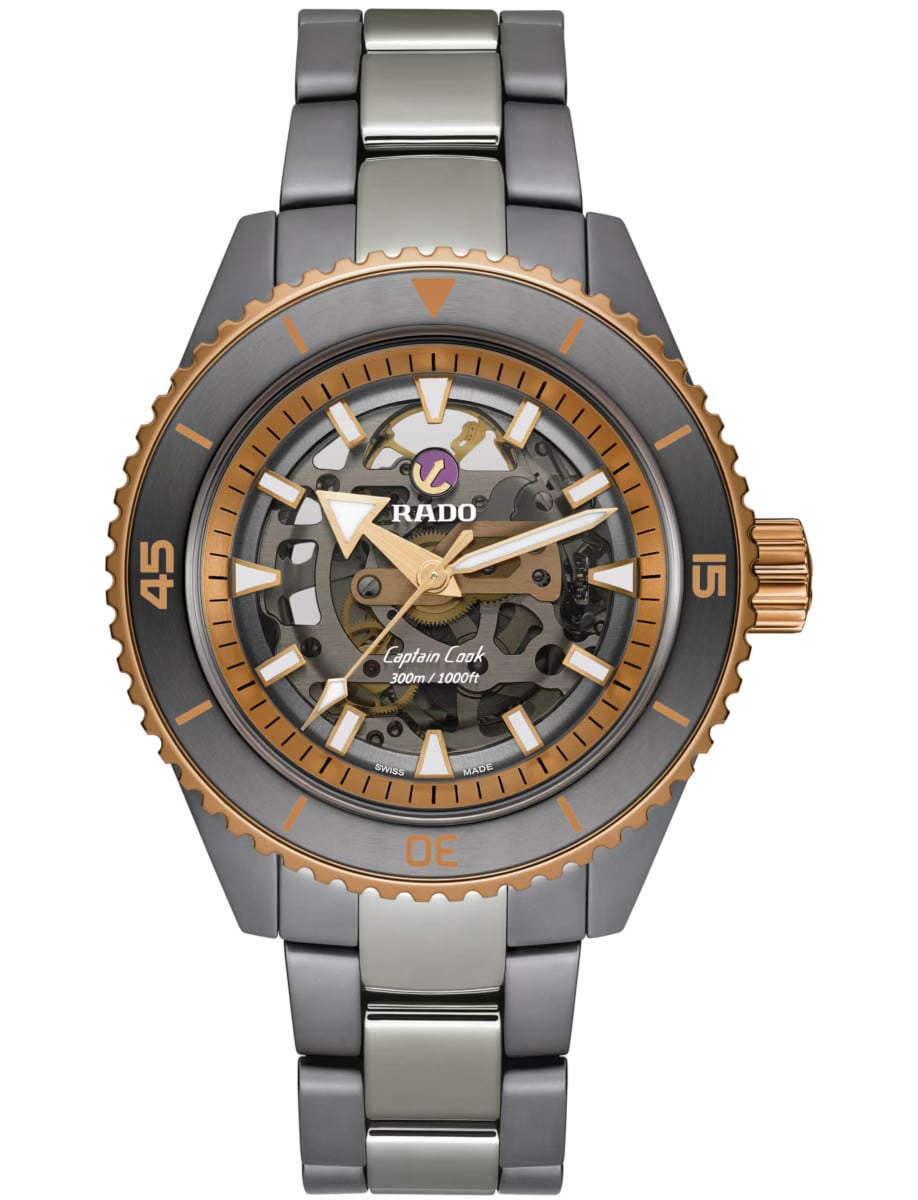 Rado Captain Cook Captain Cook High-Tech Ceramic Skeleton | Feldmar ...