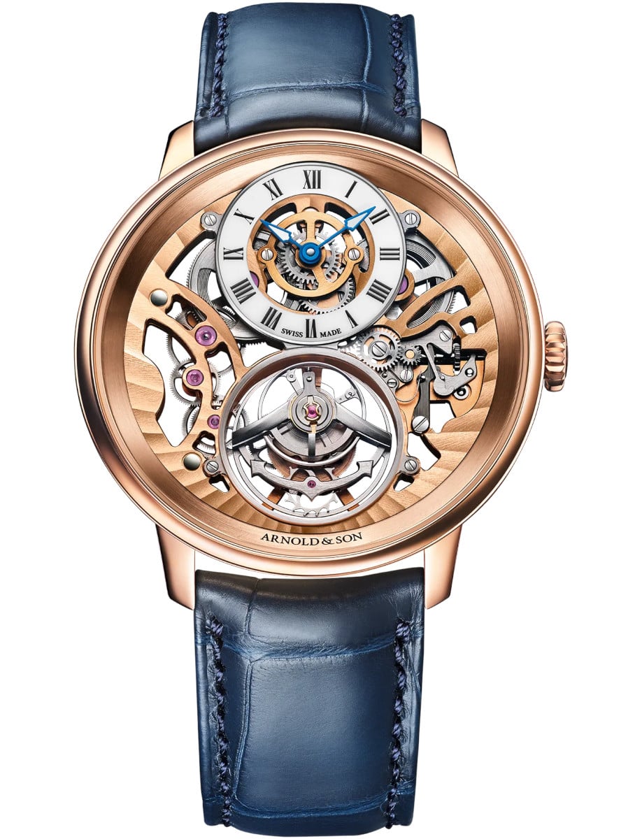 Arnold & Son Ultrathin Tourbillon Ultrathin Tourbillon Skeleton Red ...