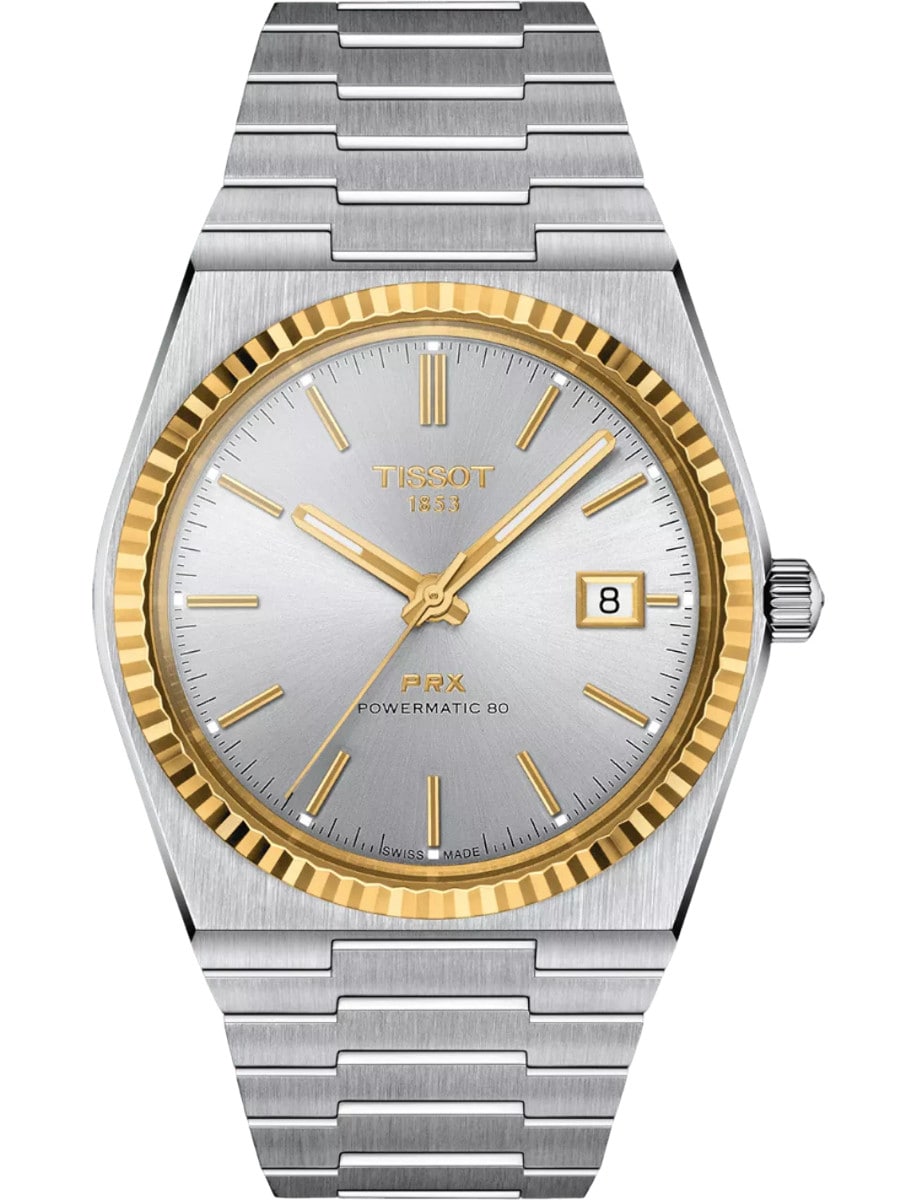 Tissot PRX PRX Powermatic 80 Steel & 18K Gold Bezel 40mm | Feldmar ...
